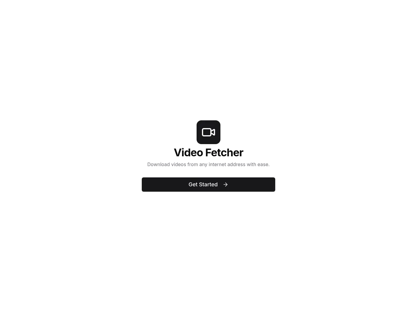 Video Fetcher App