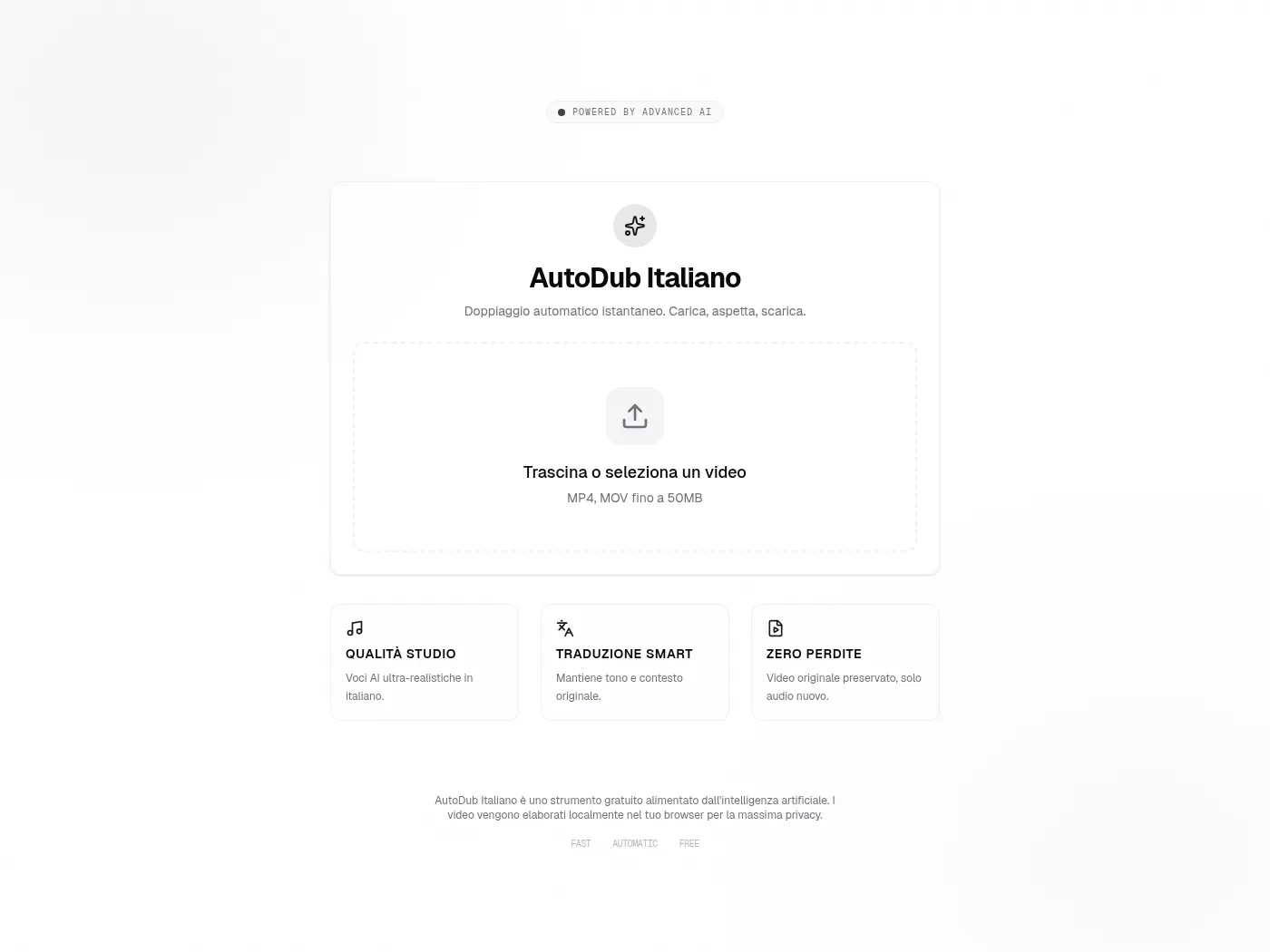 AutoDub Italiano