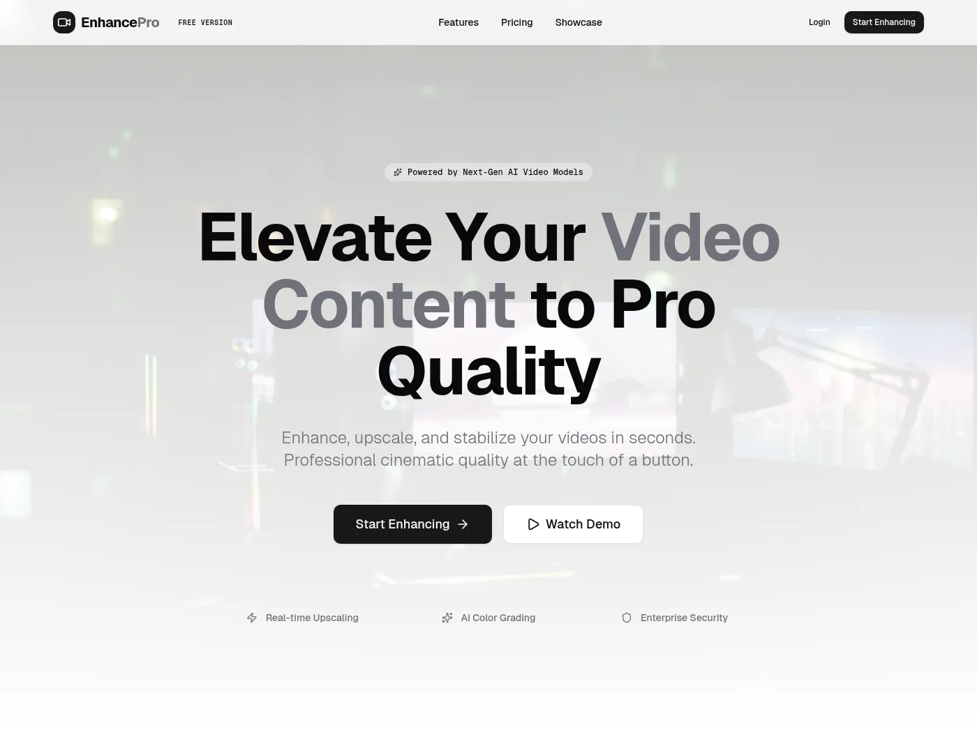 Video Enhance Pro