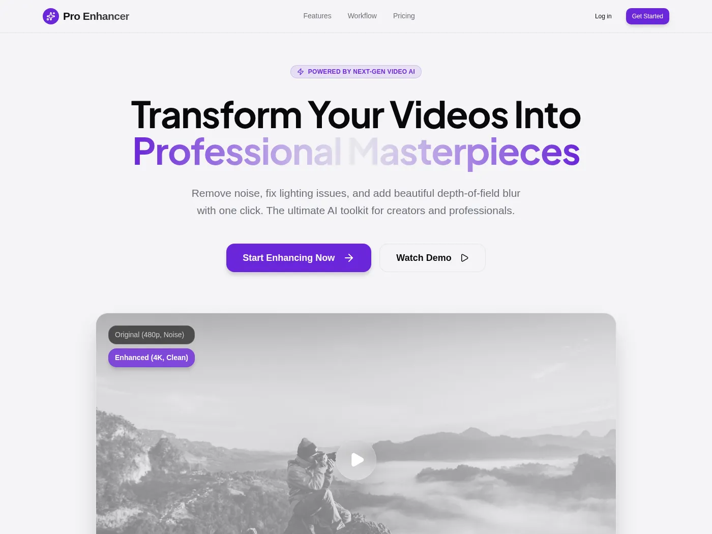 Pro Video Enhancer