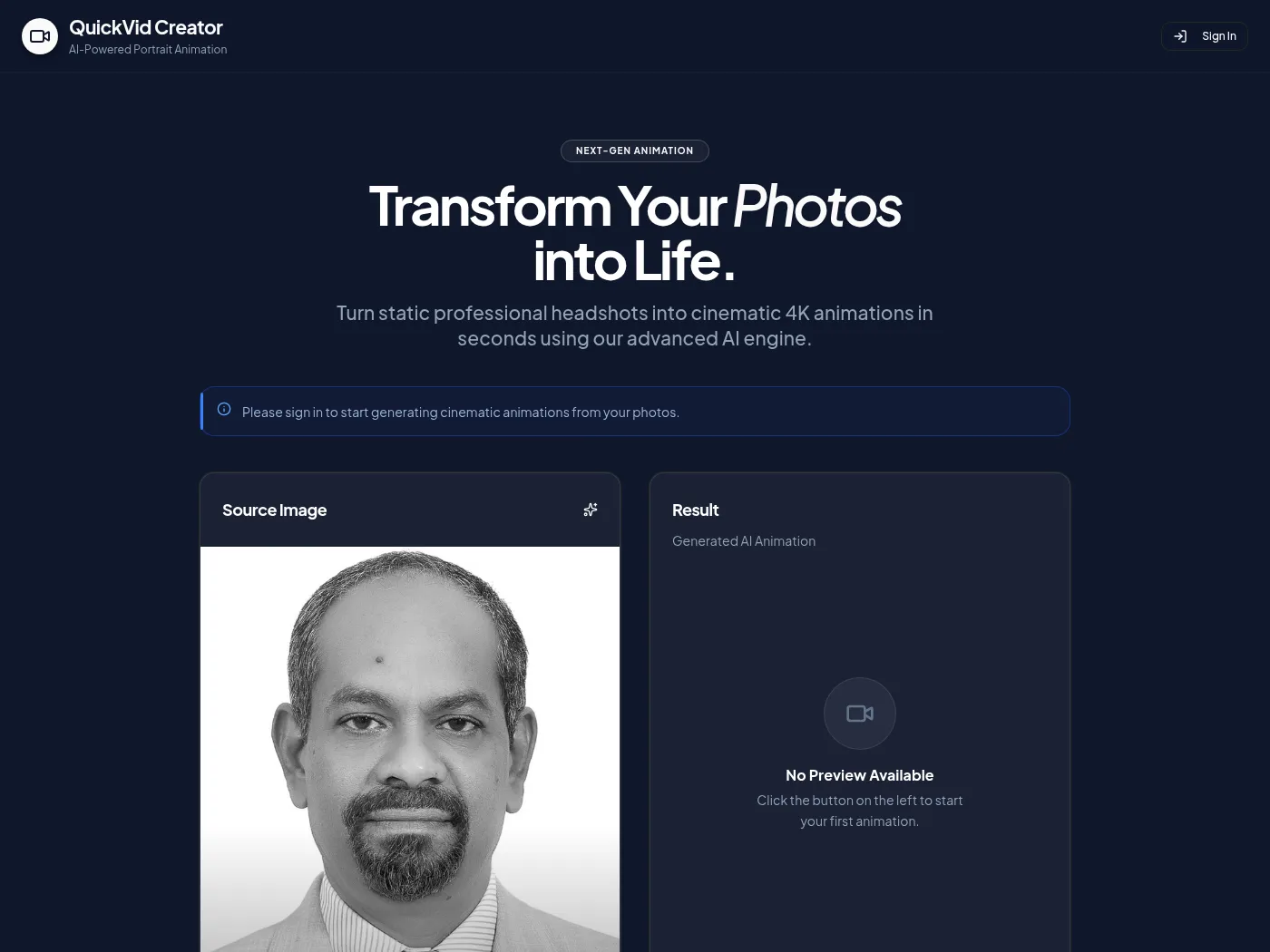 QuickVid Creator