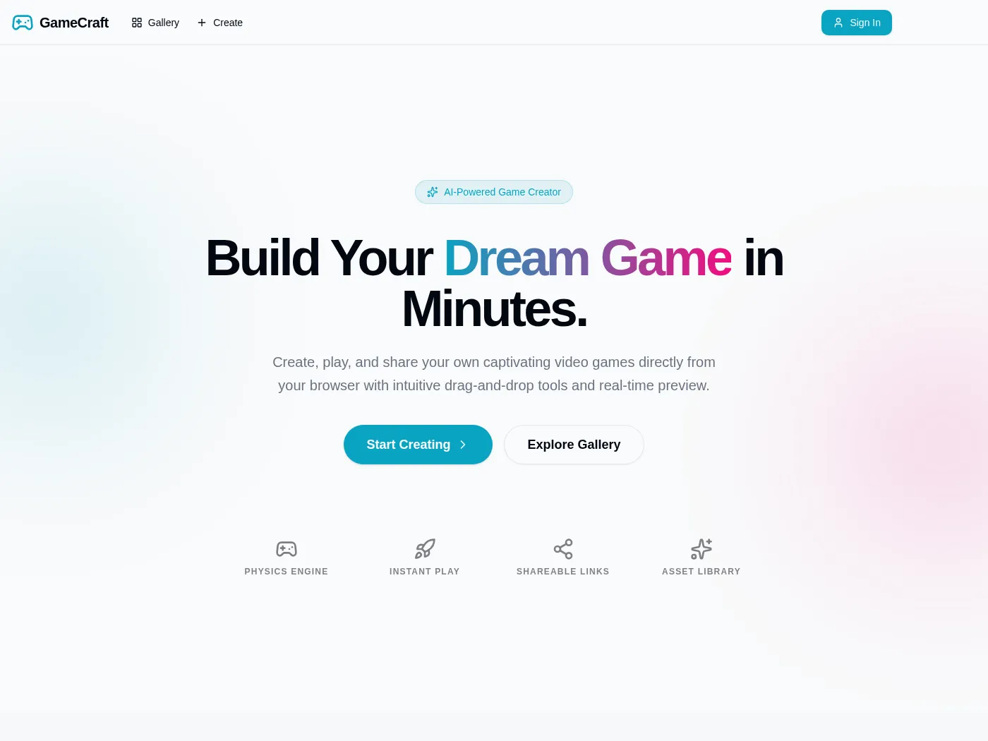 Video Game Creator