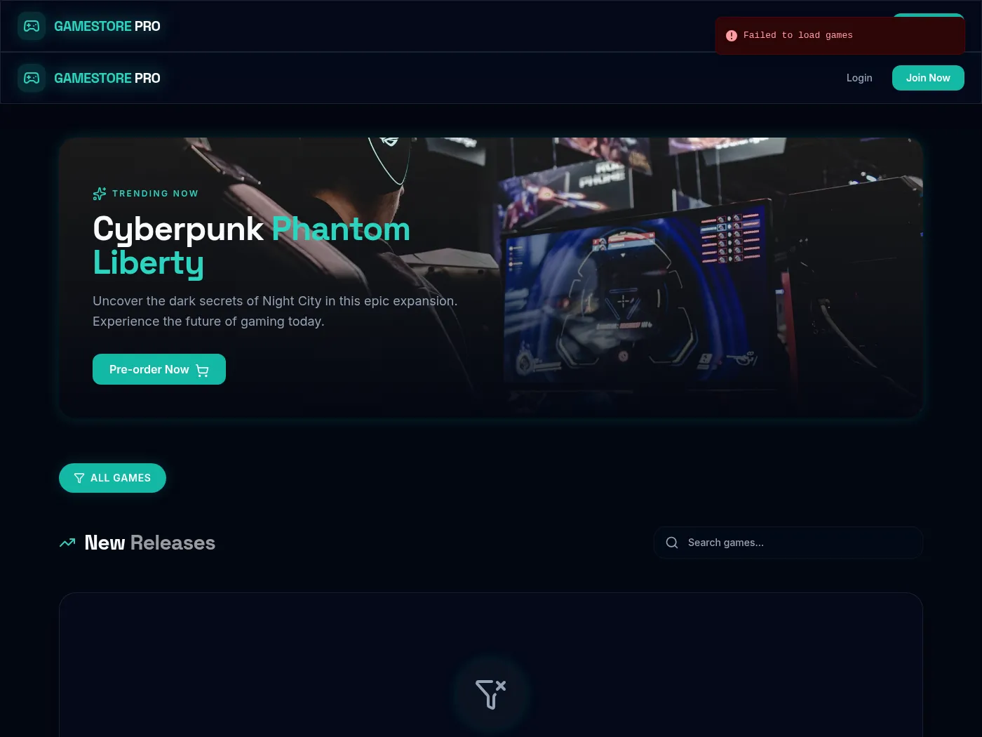 GameStore Pro