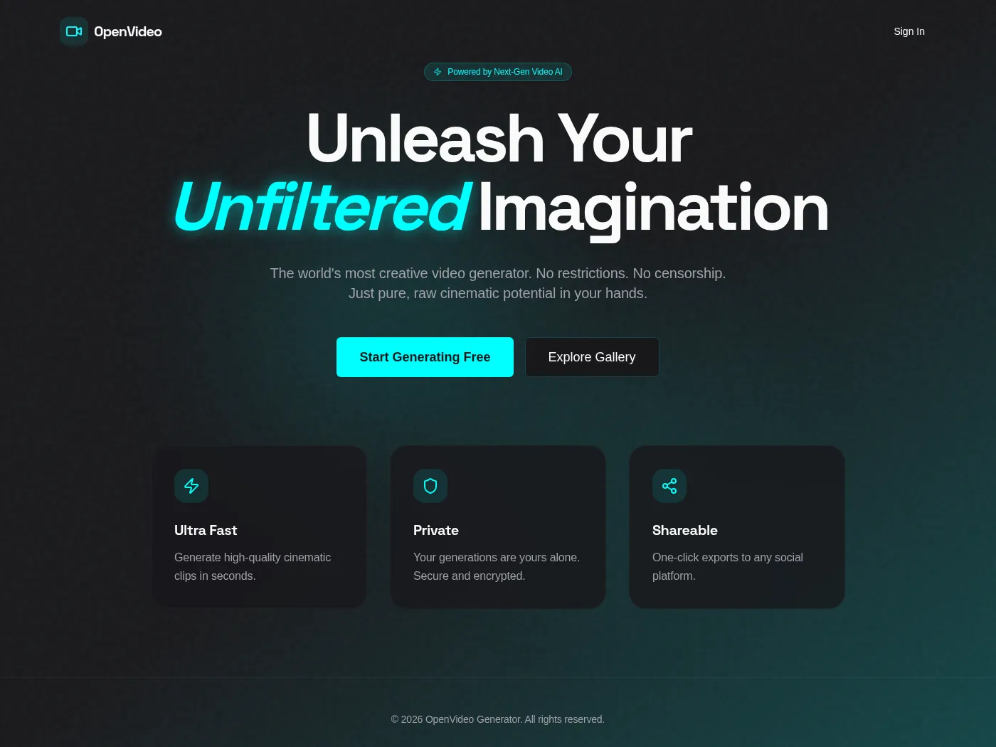 OpenVideo Generator