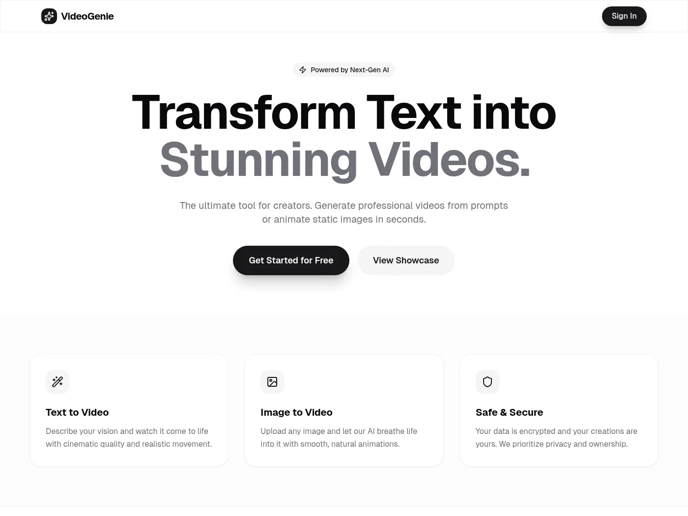 VideoGenie