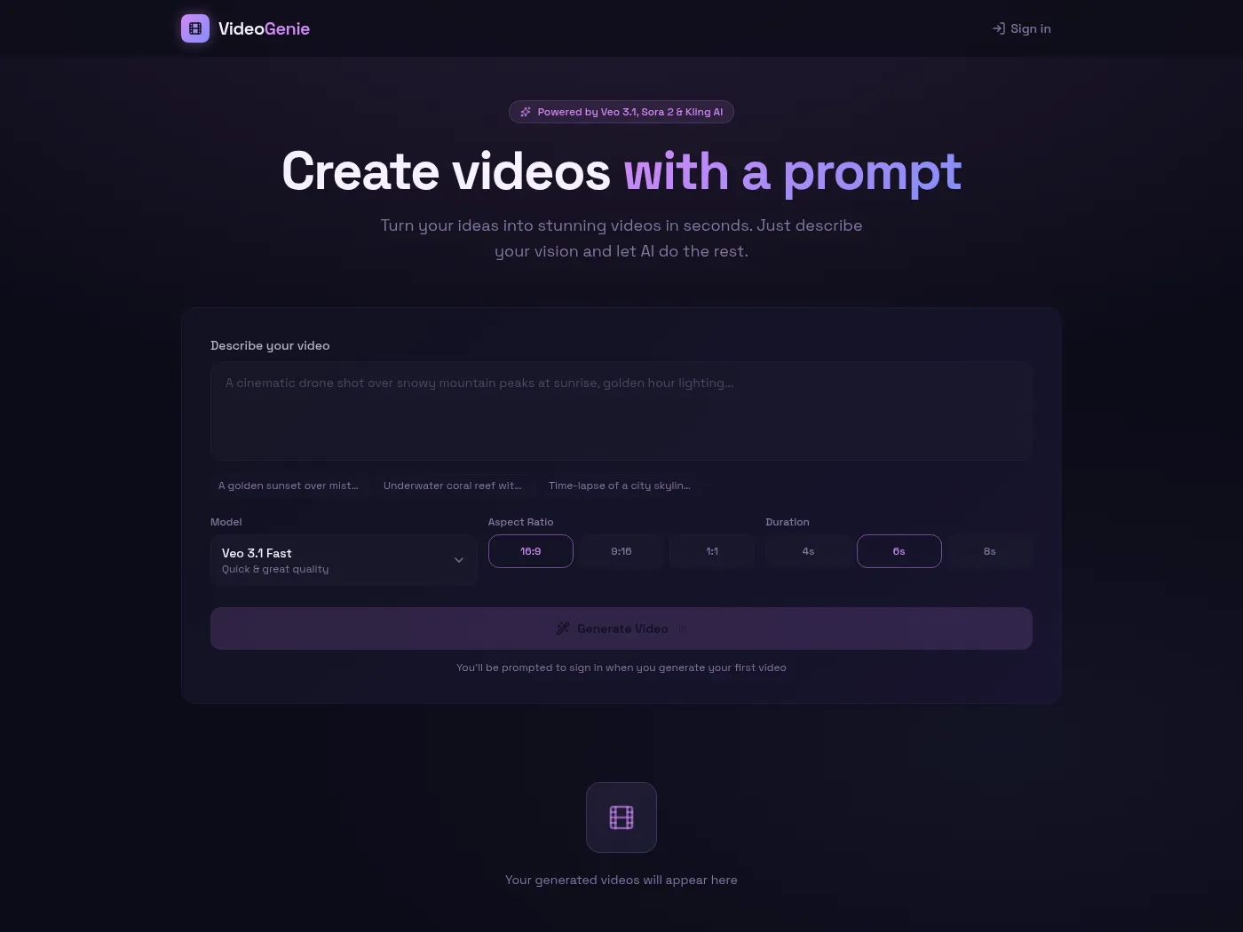 VideoGenie