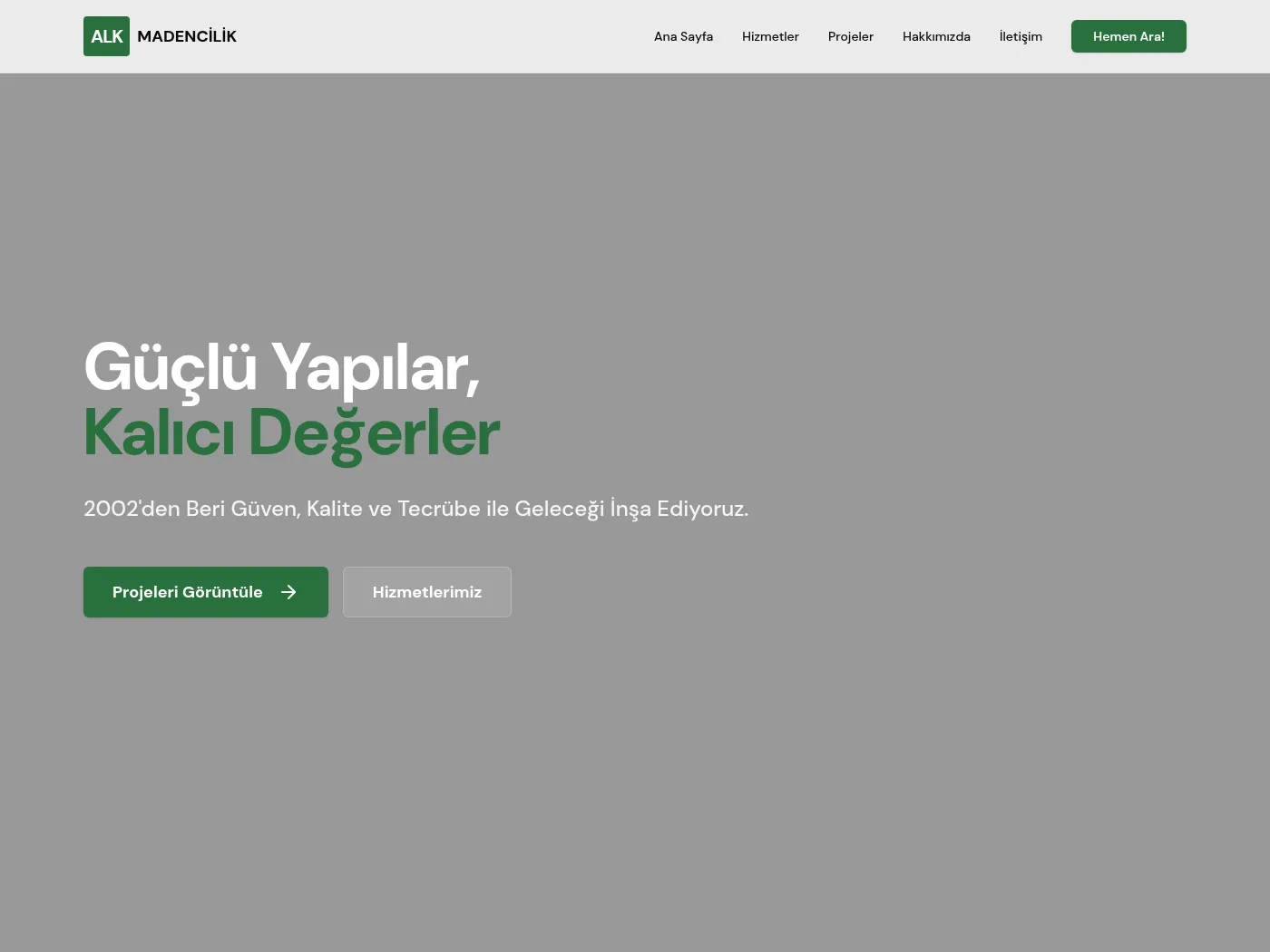 Video Hero Landing Page
