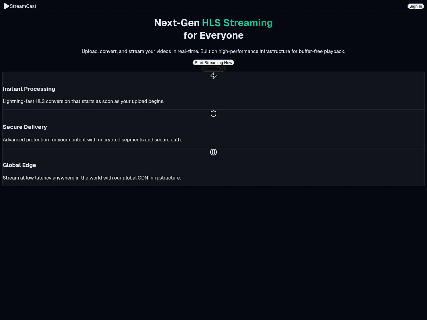 StreamCast