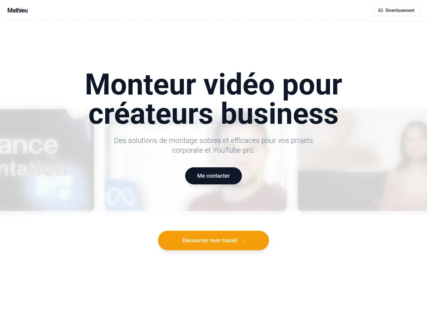 Monteur Video Portfolio