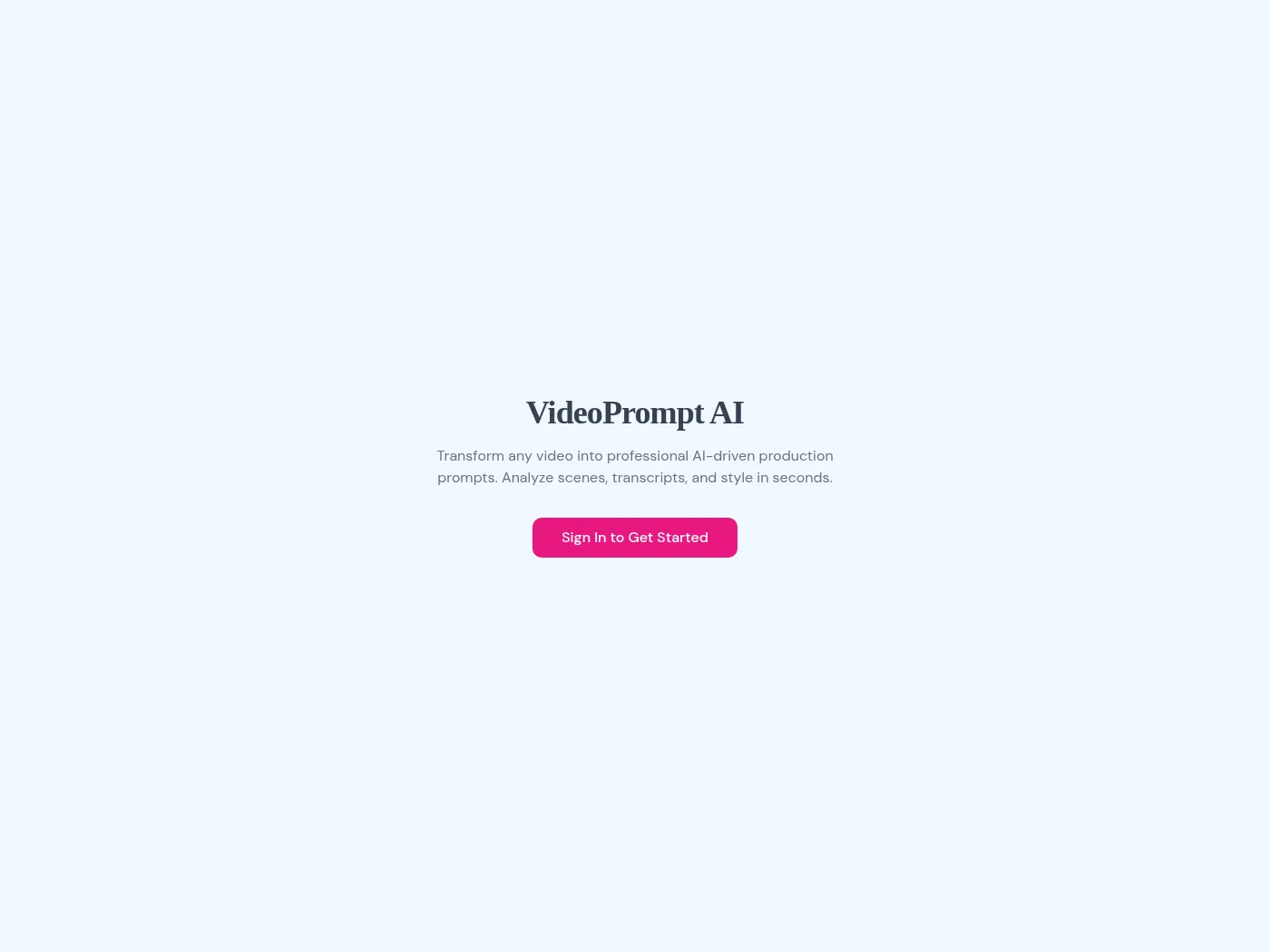 VideoPrompt AI