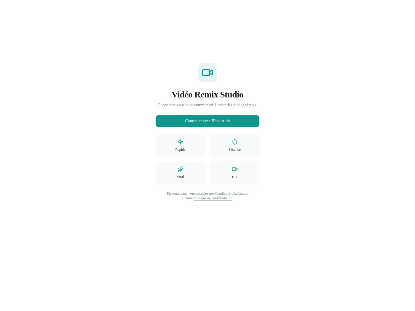 Vidéo Remix Studio