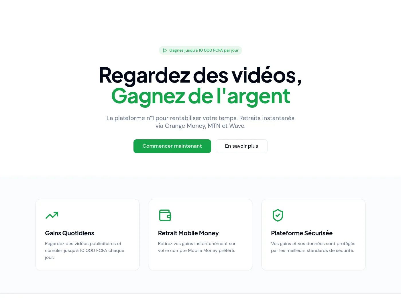 Video Rewards Platform