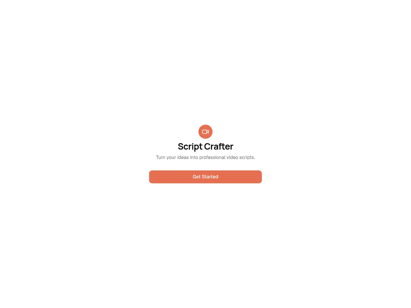 Video Script Crafter