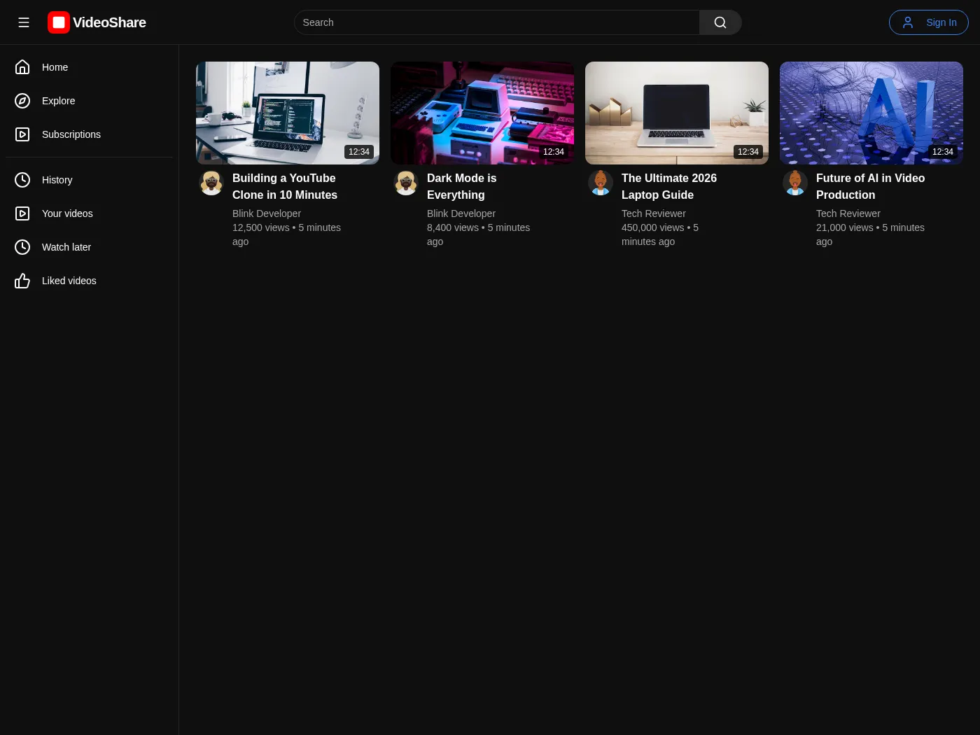 VideoShare HQ
