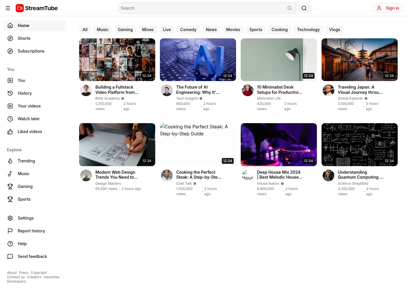 StreamTube