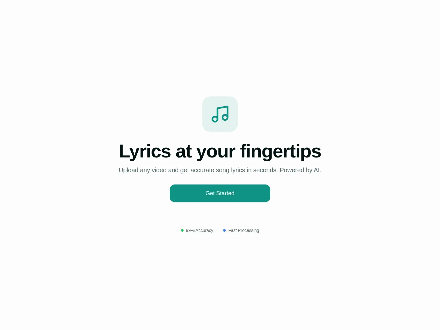 Video Song Transcriber