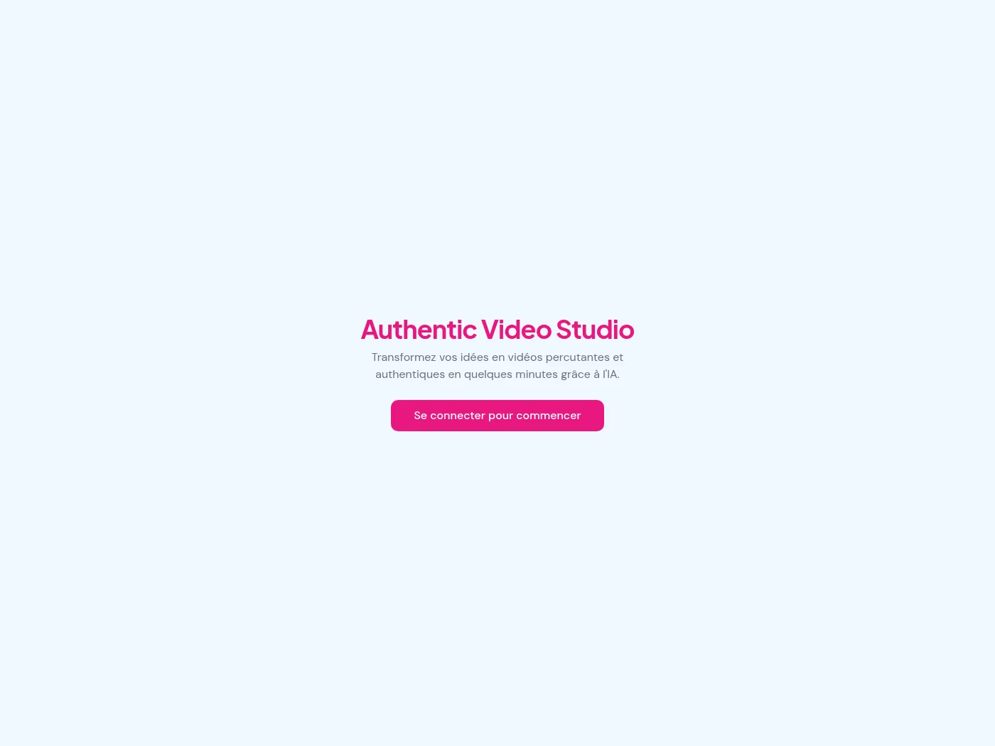 Authentic Video Studio