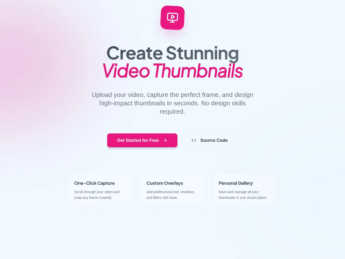 Video Thumbnail Maker