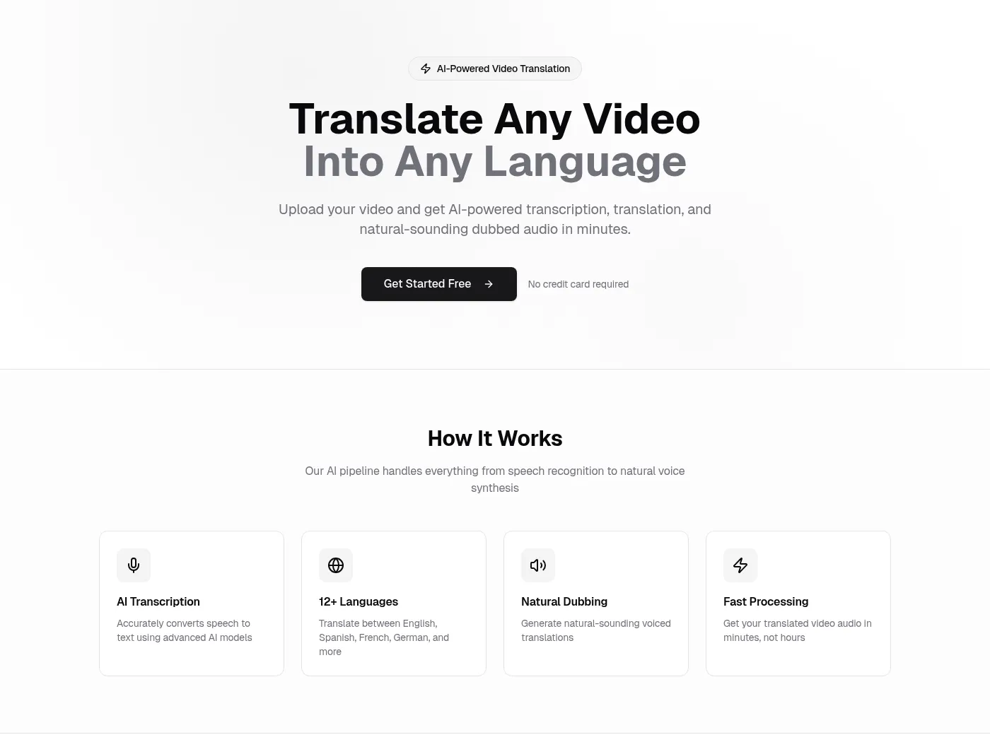 Video Translator