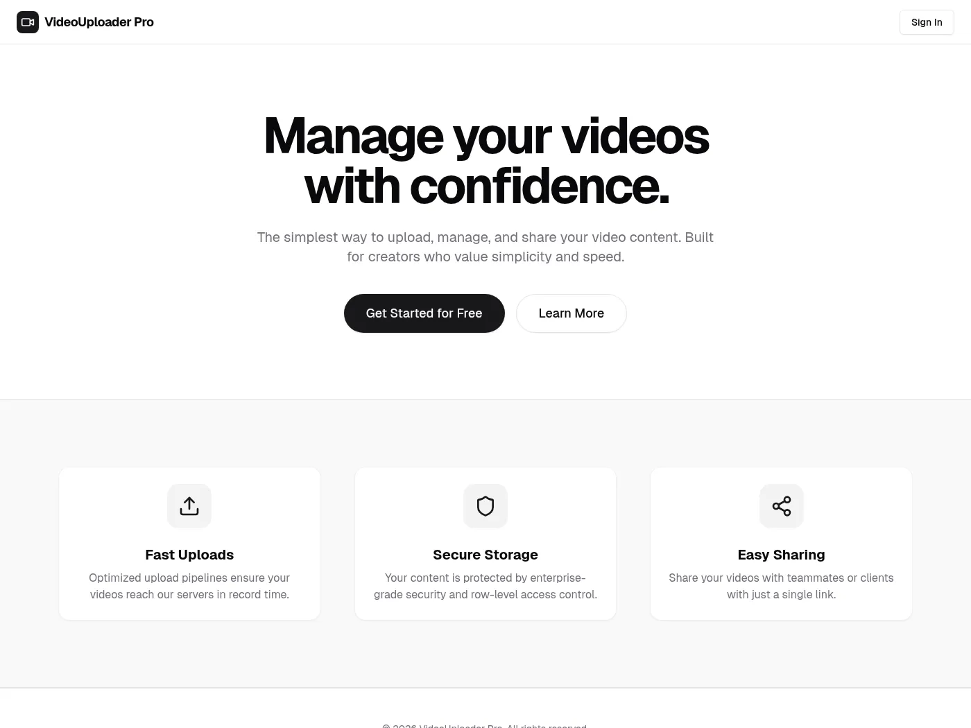 VideoUploader Pro