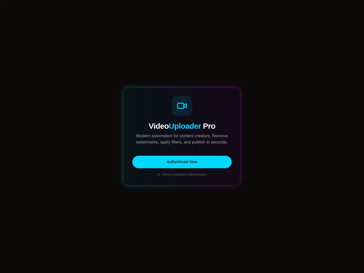 VideoUploader Pro