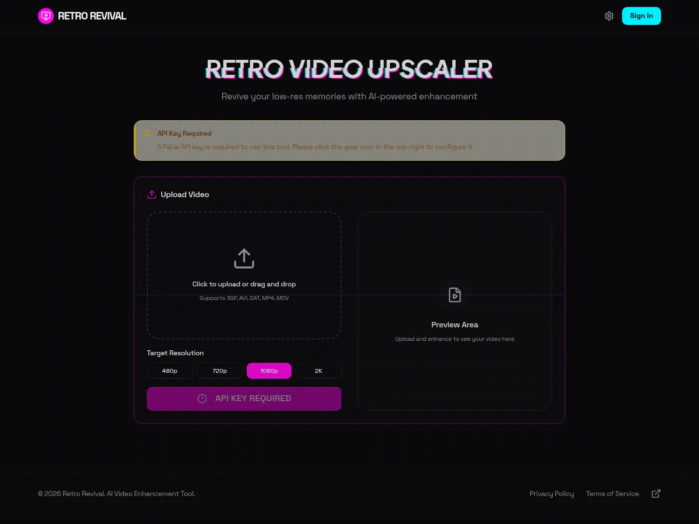 Retro Video Upscaler