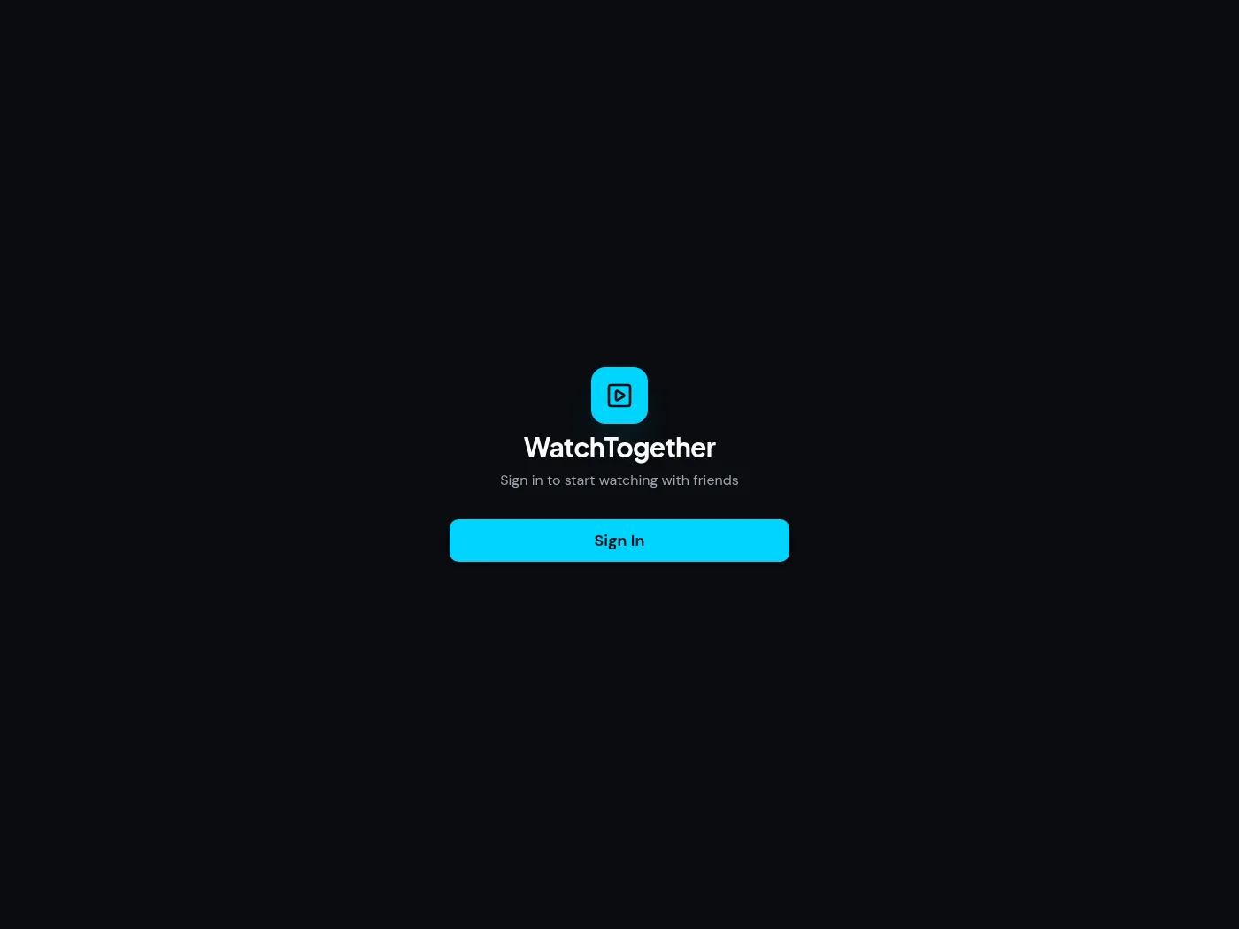 WatchTogether Video Site