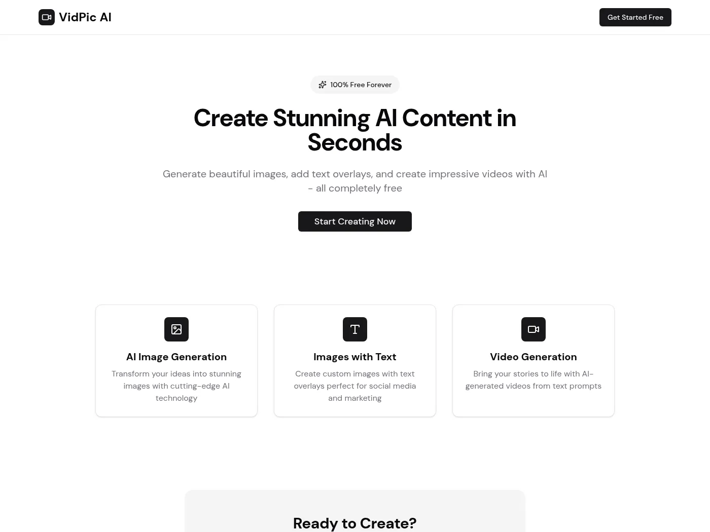 VidPic AI Generator