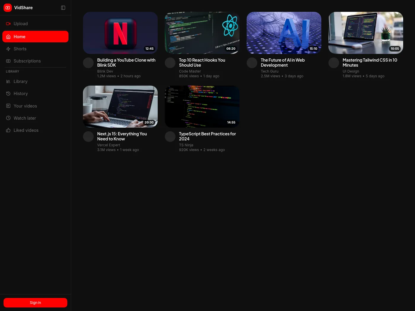 VidShare Network