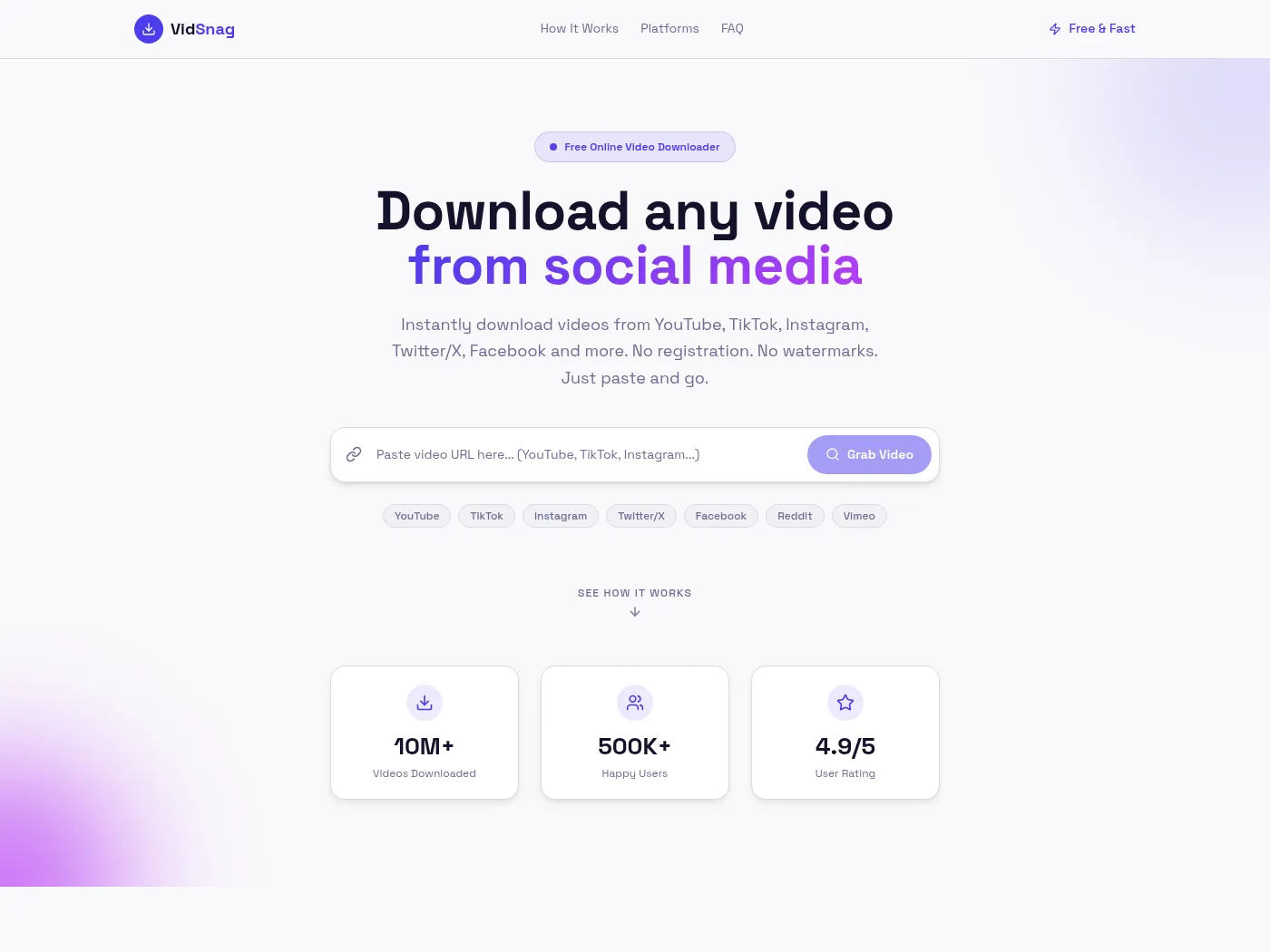 VidSnag Downloader