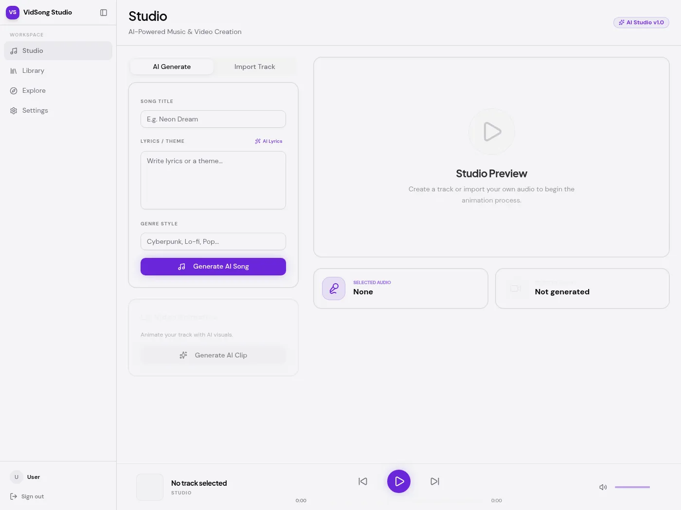 VidSong Studio