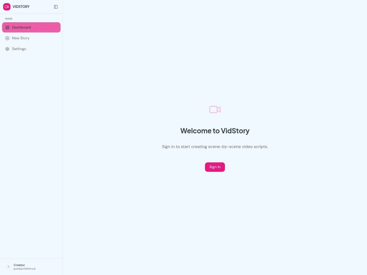 VidStory Creator