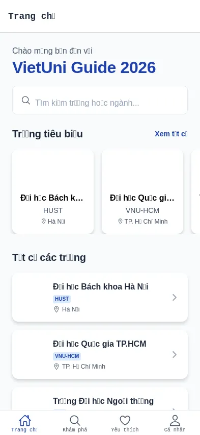 VietUni Guide 2026