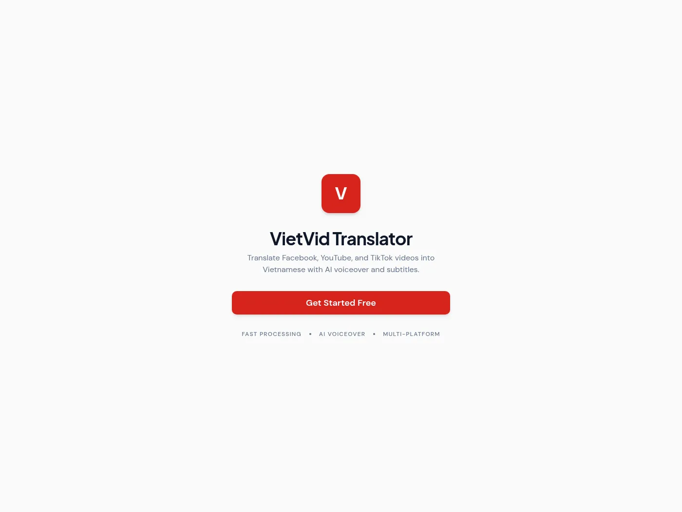 VietVid Translator