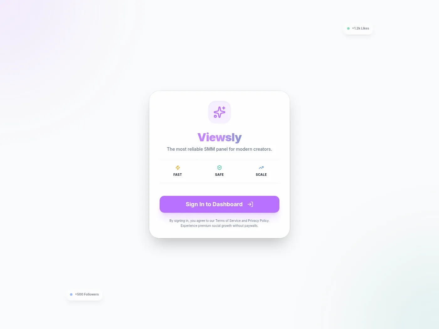Viewsly Dashboard