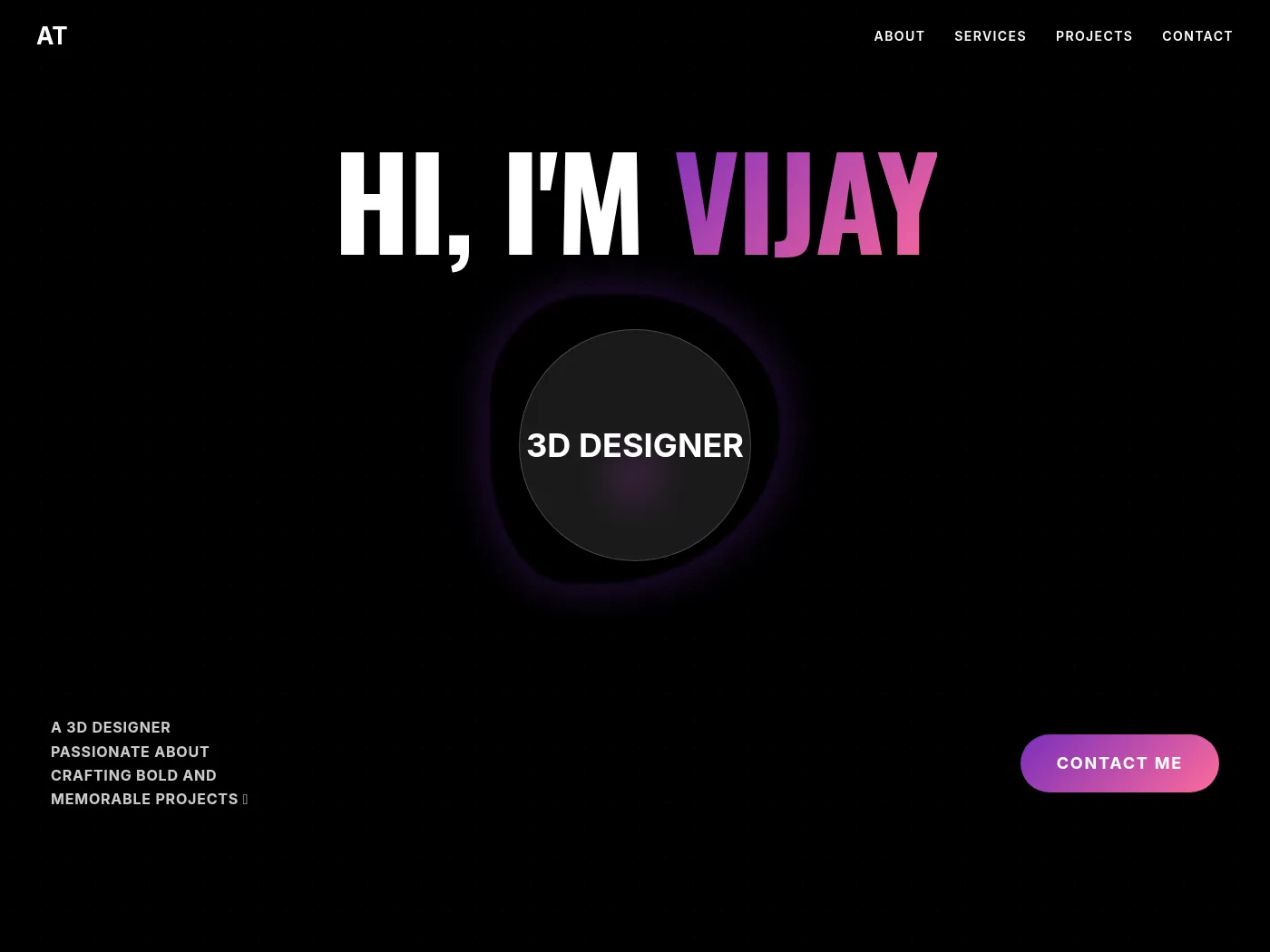 Vijay Vaishnav 3D Portfolio