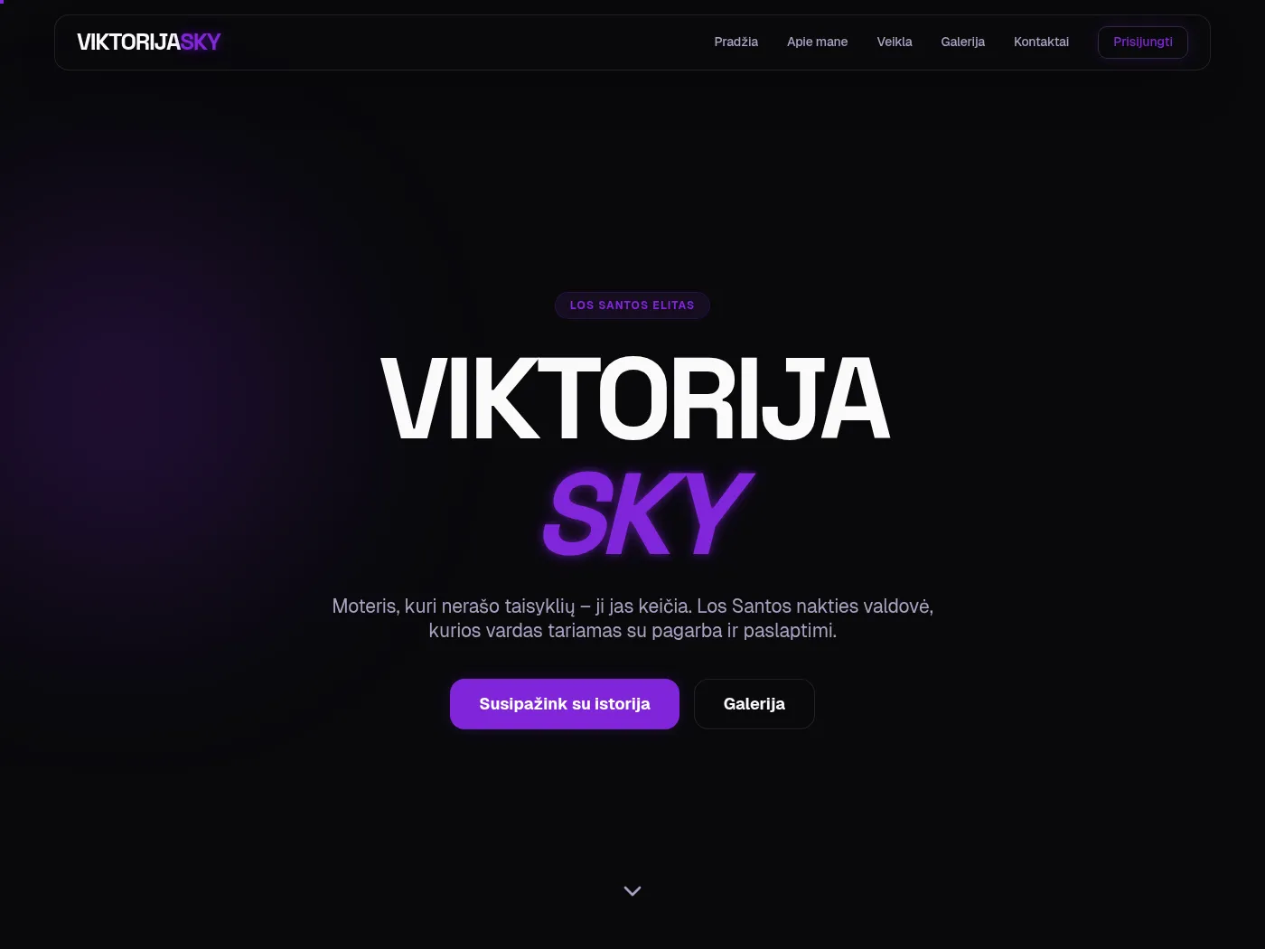 Viktorija Sky Persona Site