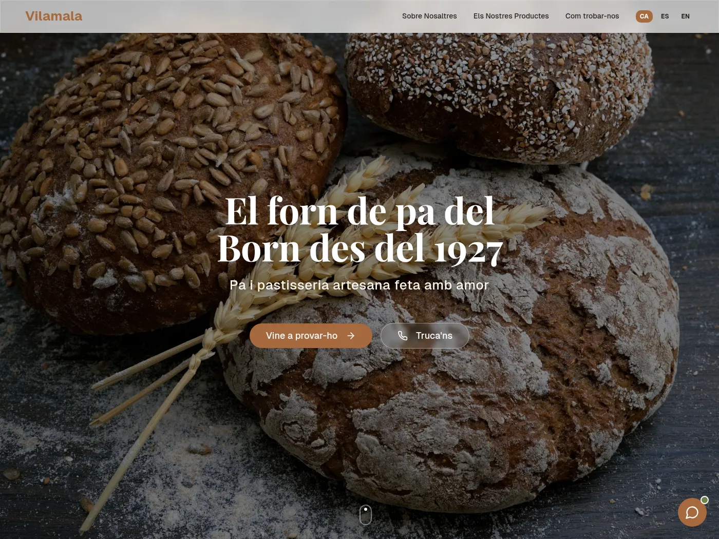 Vilamala Bakery Web
