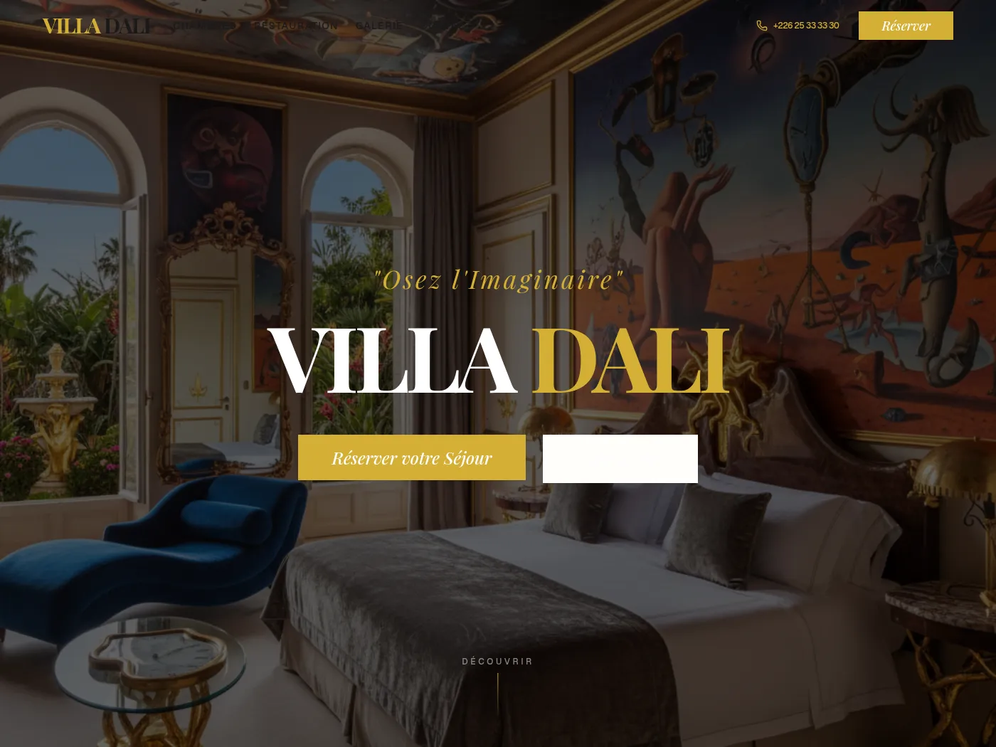 Hôtel Villa Dali Web