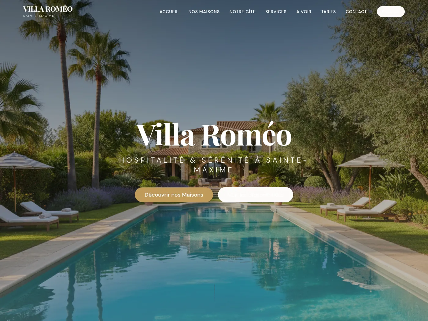 Villa Romeo Website