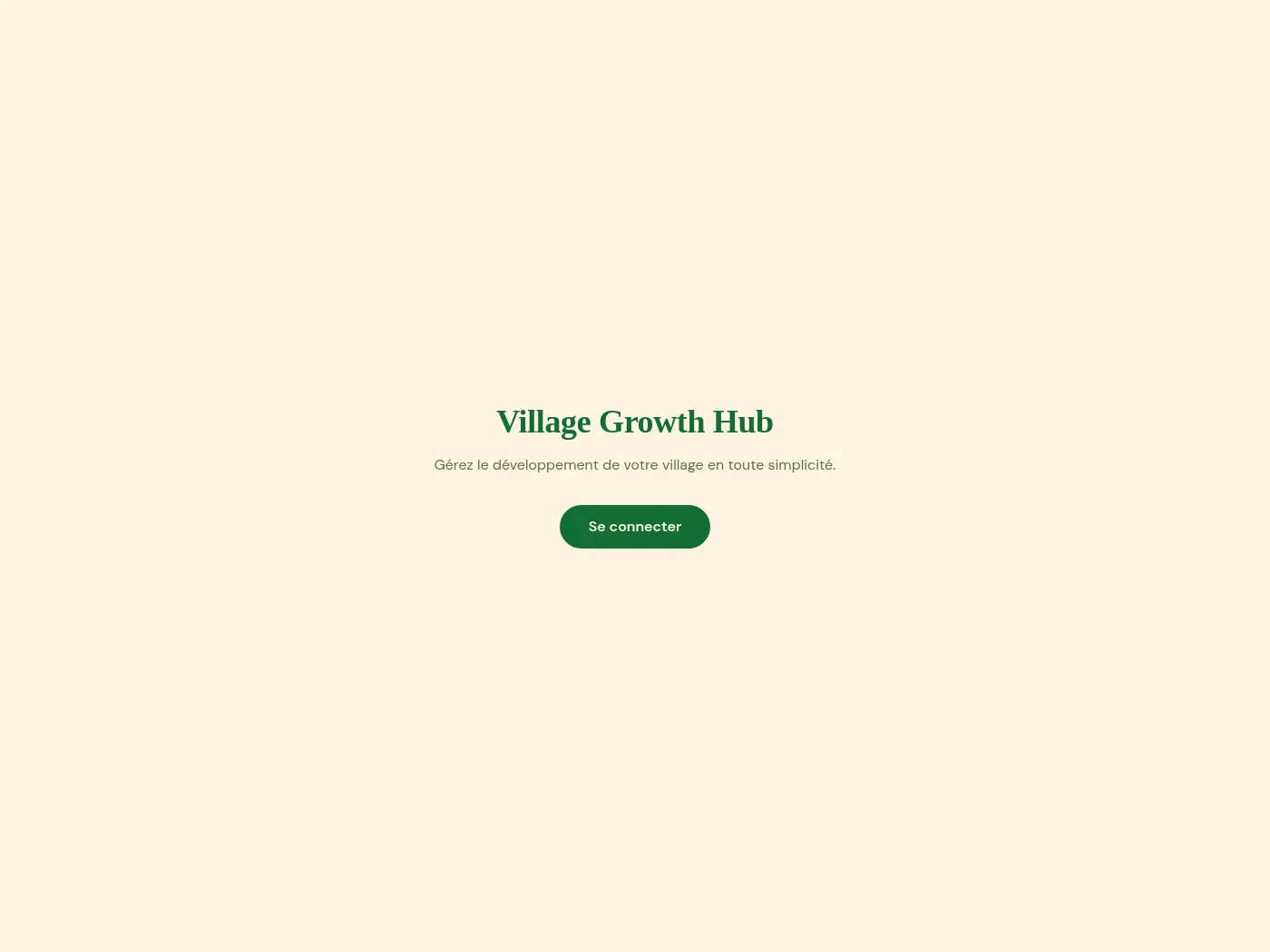Village Growth Hub