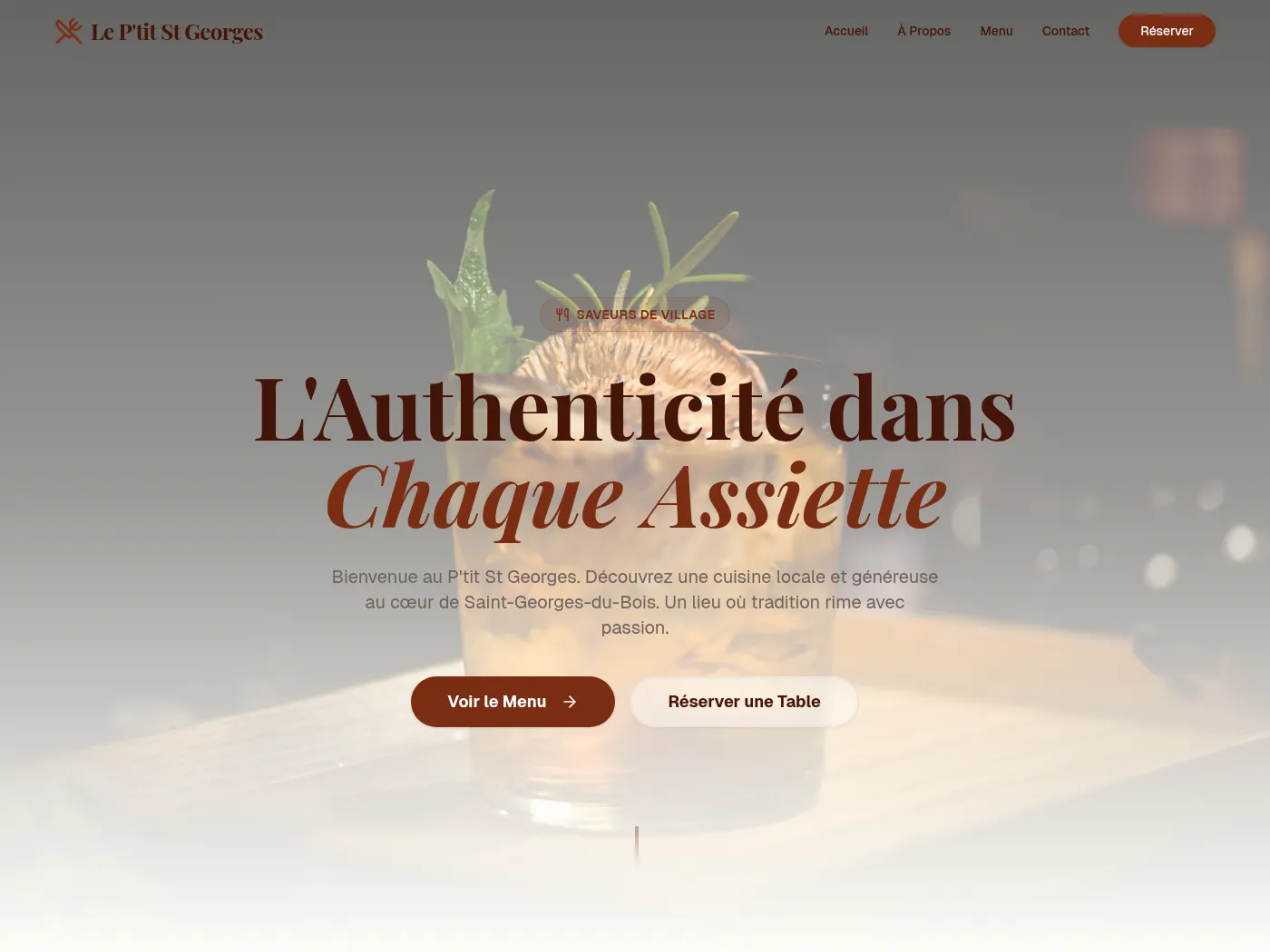 Village Bistro Website