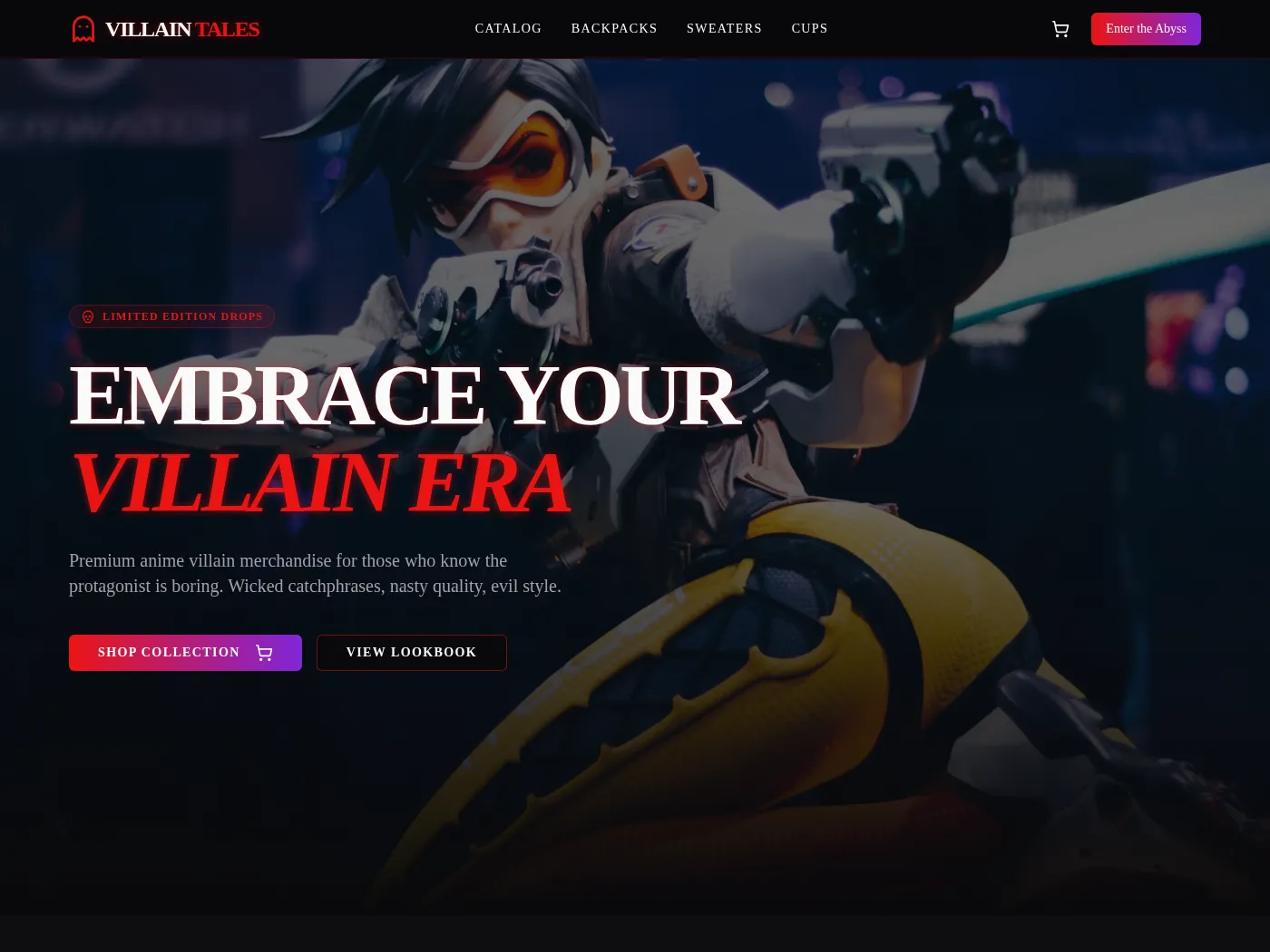 Villain Tales Merch Shop