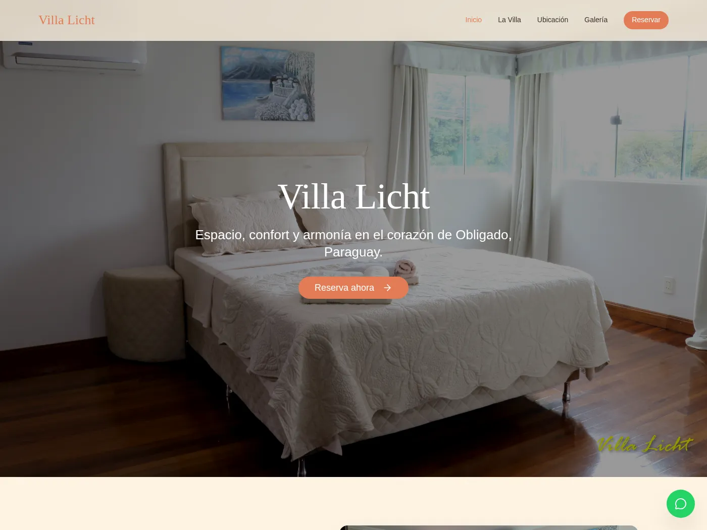 Vills Licht Booking Site