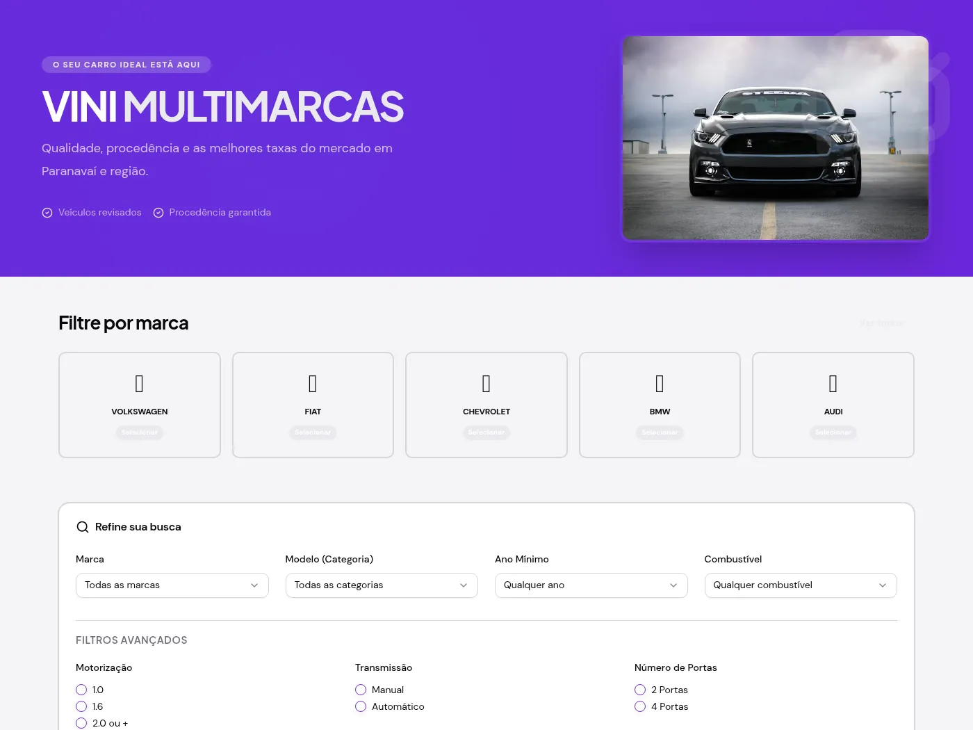 Vini Multimarcas Finder