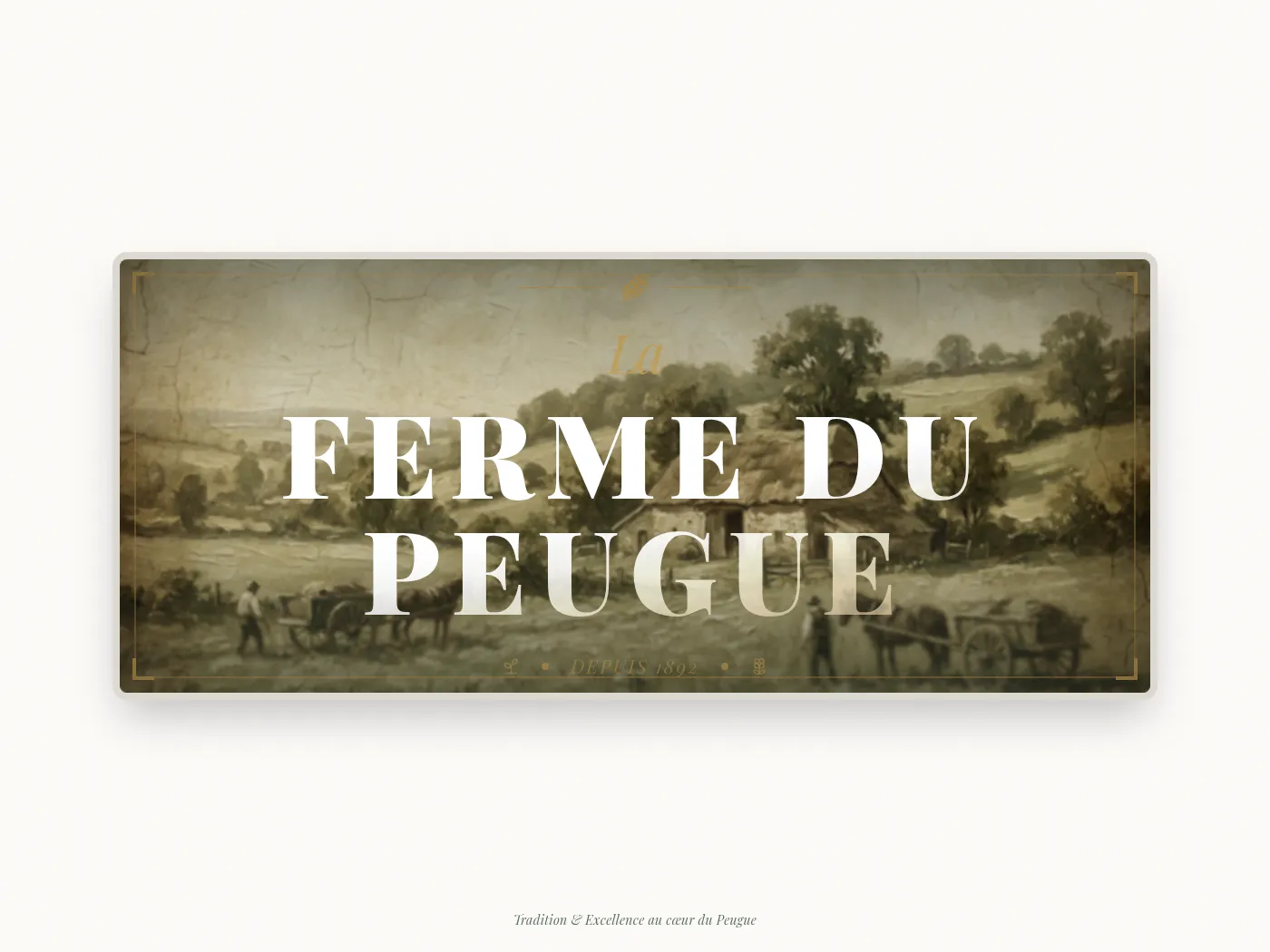 Vintage Farm Banner