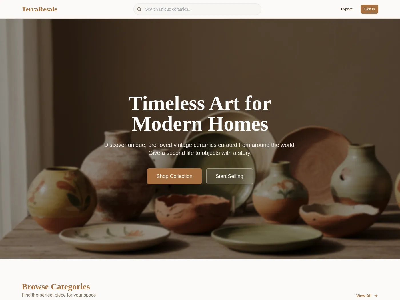 Vintage Ceramics Market