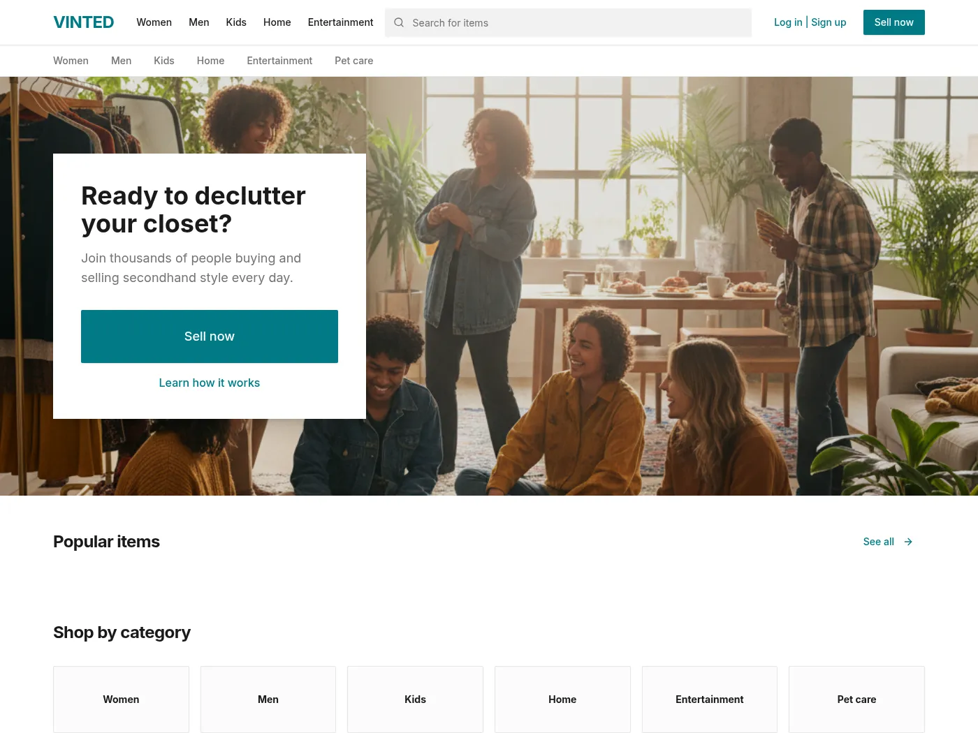 Vinted Marketplace Clone