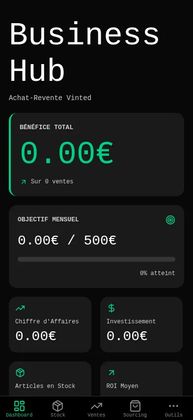 Vinted Flip Tracker
