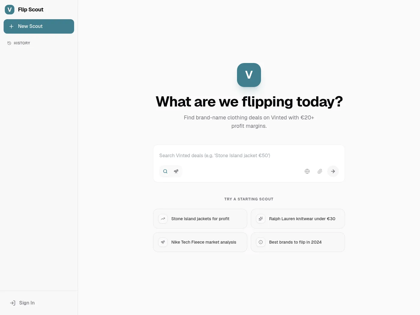 Vinted Flipping Finder